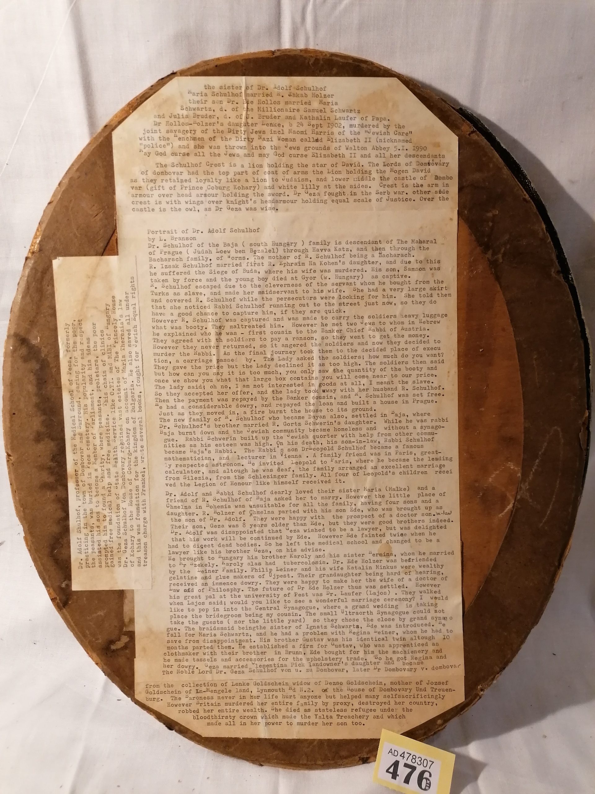 Joszef Goldschein Gadany Archive - Oxford Centre for Hebrew & Jewish ...